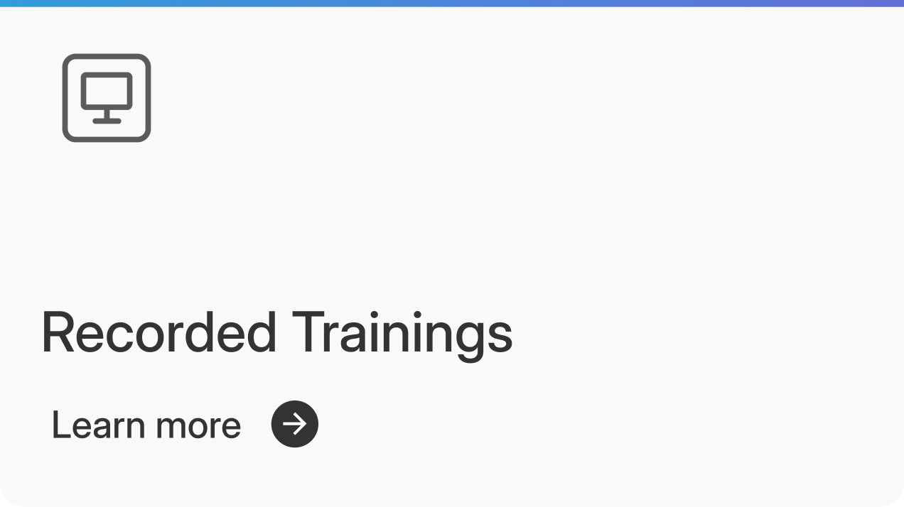 Recorded Trainings : Responsive Academy