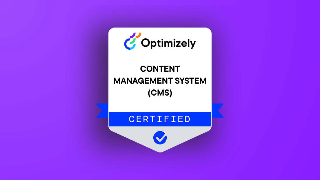CMS : Optimizely Academy