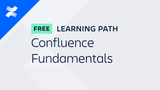 Confluence Fundamentals : Atlassian