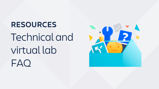Technical and virtual lab FAQ : Atlassian