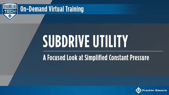 SubDrive Utility: A Focused Look at Simplified Constant Pressure ...