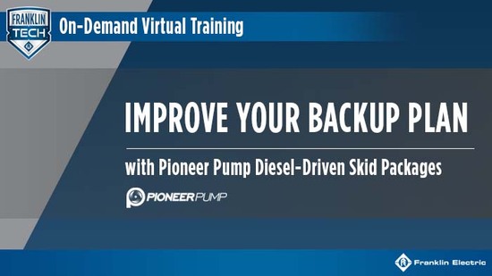 Improve Your Backup Plan with Pioneer Pump Diesel-Driven Skid Packages : FranklinTECH