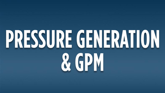 Pressure Generation & Gallons Per Minute, Defined : Franklin Water