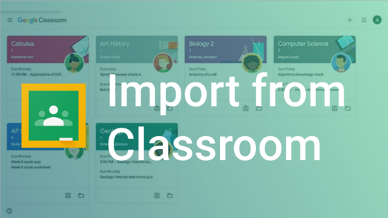 Import Students from Google Classroom : Polar Cloud