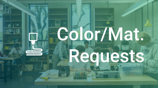 Choosing to Accept Certain Color/Material Requests : Polar Cloud