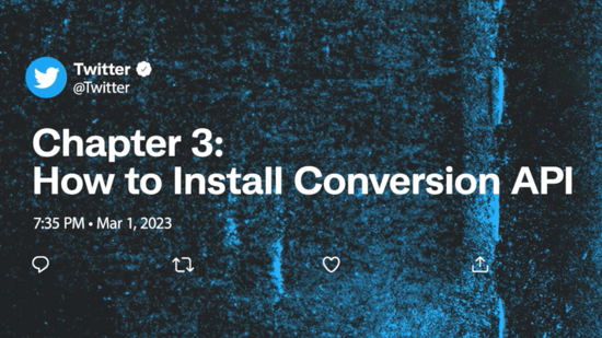 Setting Up the Conversion API : X Ads Academy