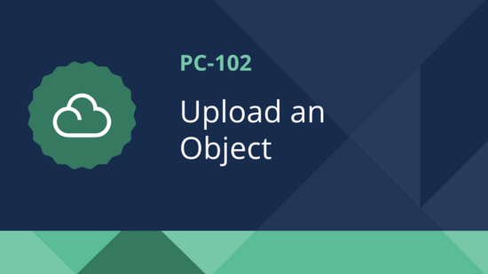 PC-102: Upload an Object : Polar Cloud