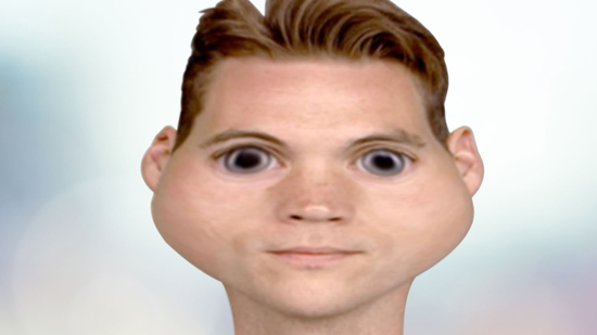 Face Distortion : Snap