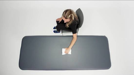 Seated Sideways Table Slides : OrthoPedia Patient