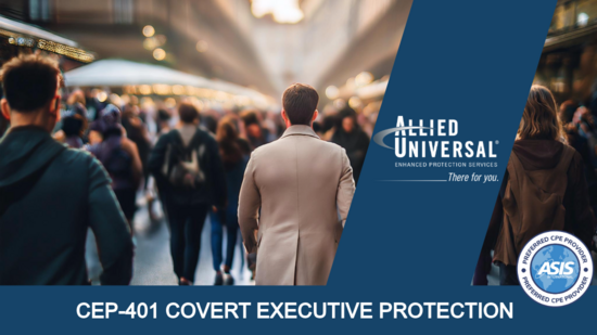 COVERT EXECUTIVE PROTECTION | ADVANCED - LEVEL 02 (CEP-401) : Training ...