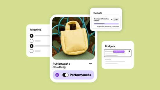 Kampagnen erstellen und bearbeiten mit Pinterest Performance+ ...