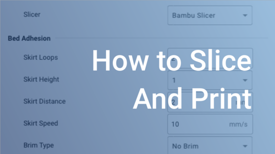 How to Slice and Print : Polar Cloud