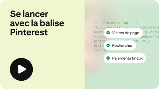 Se lancer avec la balise Pinterest : Pinterest Academy