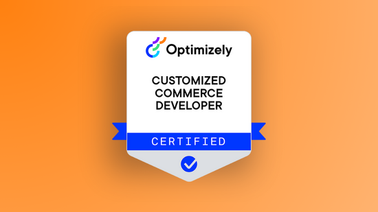 Commerce Connect 13 Developer Certification Optimizely Academy
