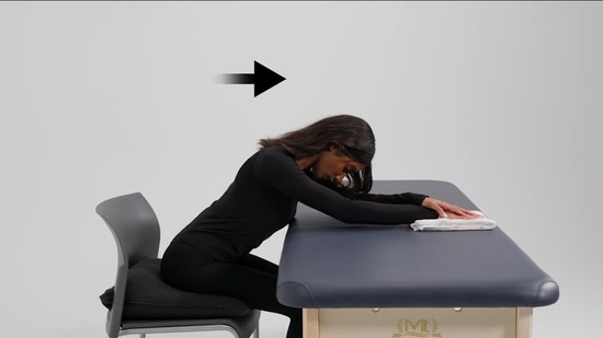 Seated Forward Table Slides : OrthoPedia Patient