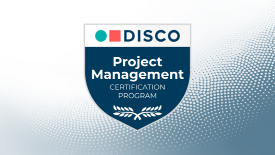 Project Management Certification Program (2025) : DISCO