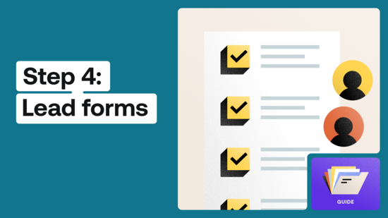 Step 4: Lead forms : HoneyBook Education